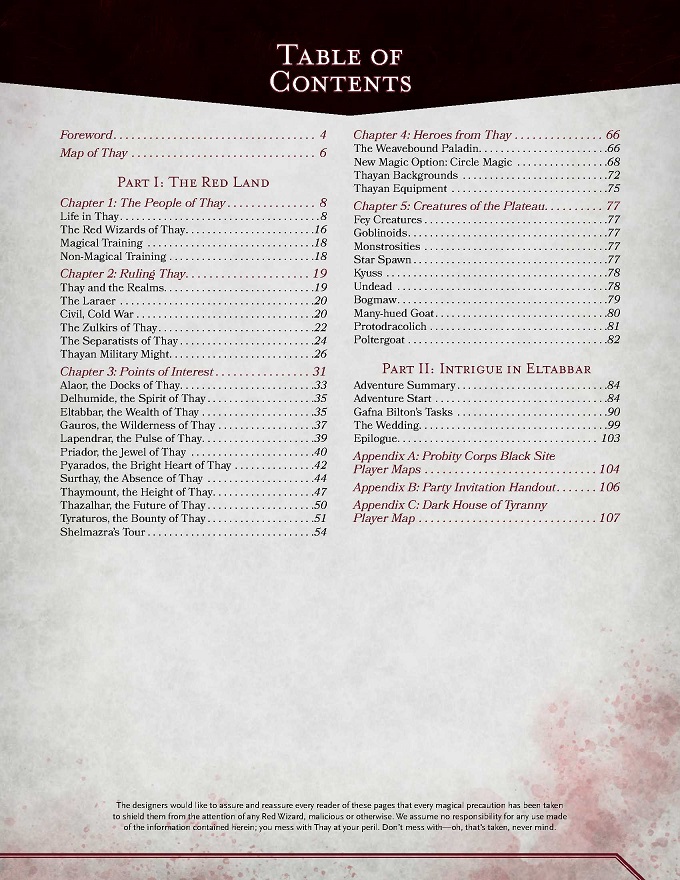 Thay: Land of the Red Wizards | EdGreenwood.net